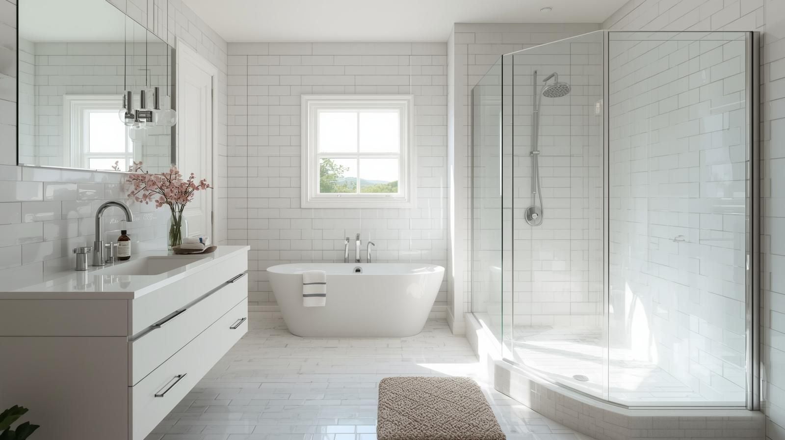 Bathroom Renovation - CRM Construction & Renovation